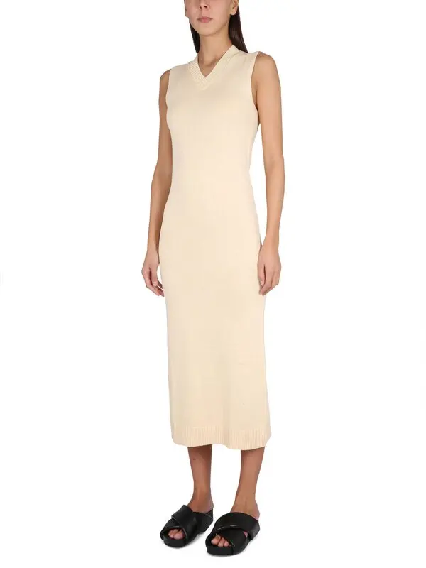 Aspesi Long Dress - Ivory