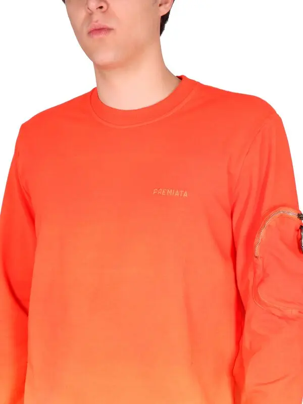 Premiata Sweatshirt With Logo - Orange