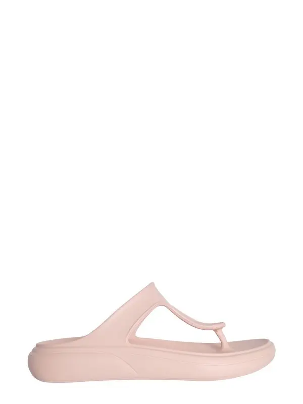 STUART WEITZMAN Stuflex T-strap Slide Sandals - Pink
