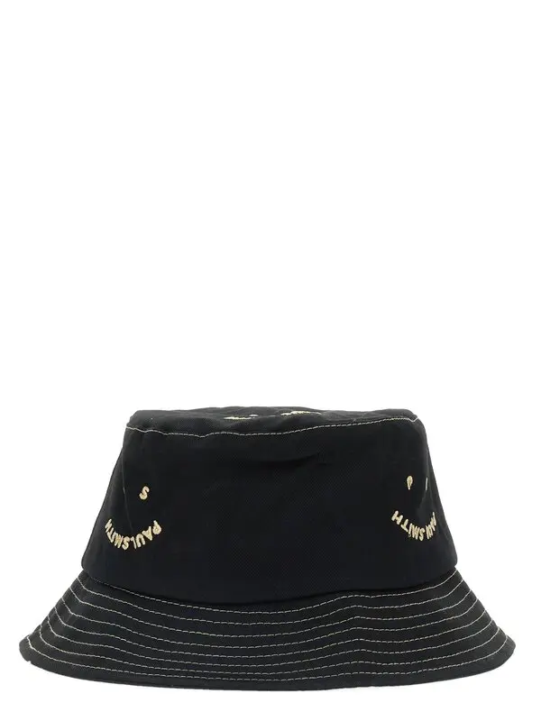 Paul Smith Happy Bucket Hat - Black