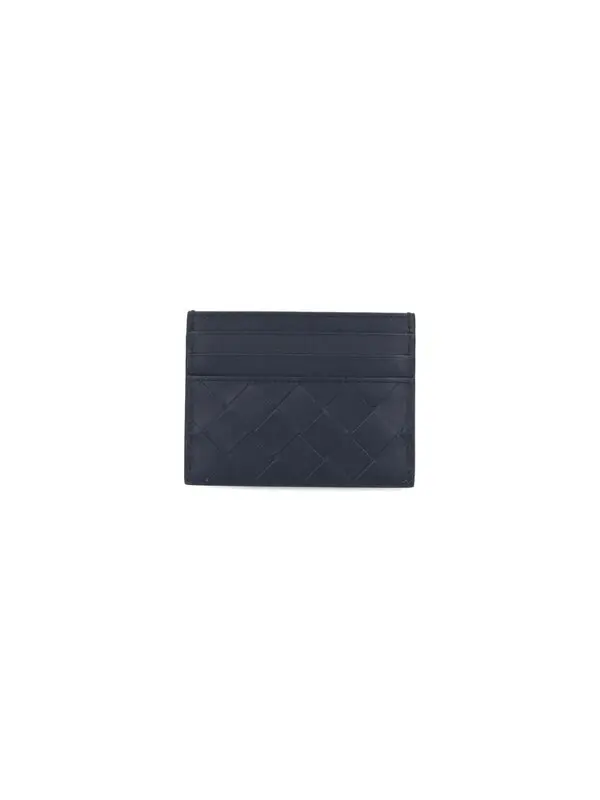 Bottega Veneta Cable Pattern Card Holder