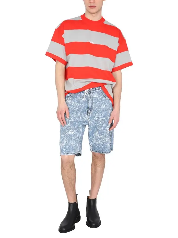 MSGM T-shirt With Embroide Logo