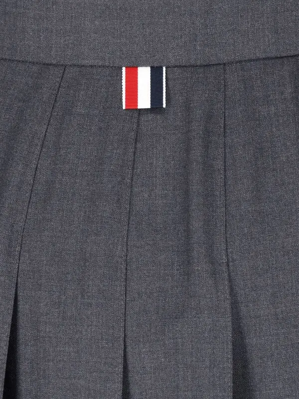 Thom Browne Mm6 Maison Margiela Pleated Mini Skirt