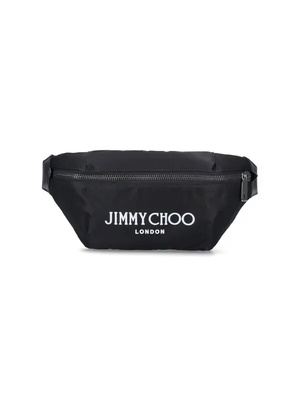 JIMMY CHOO Finsley Fanny Pack - Black