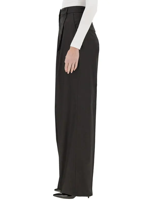 THELATEST Poplin Trousers - Black