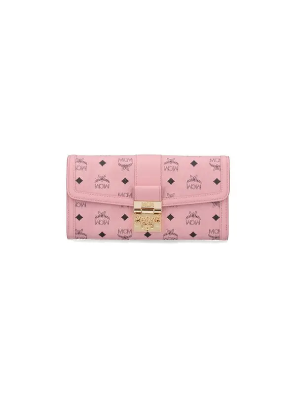 Mcm Tracy' Wallet - Pink