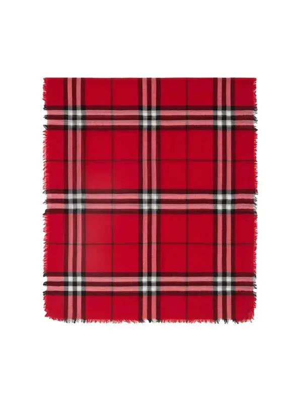 Burberry Check' Wool Scarf
