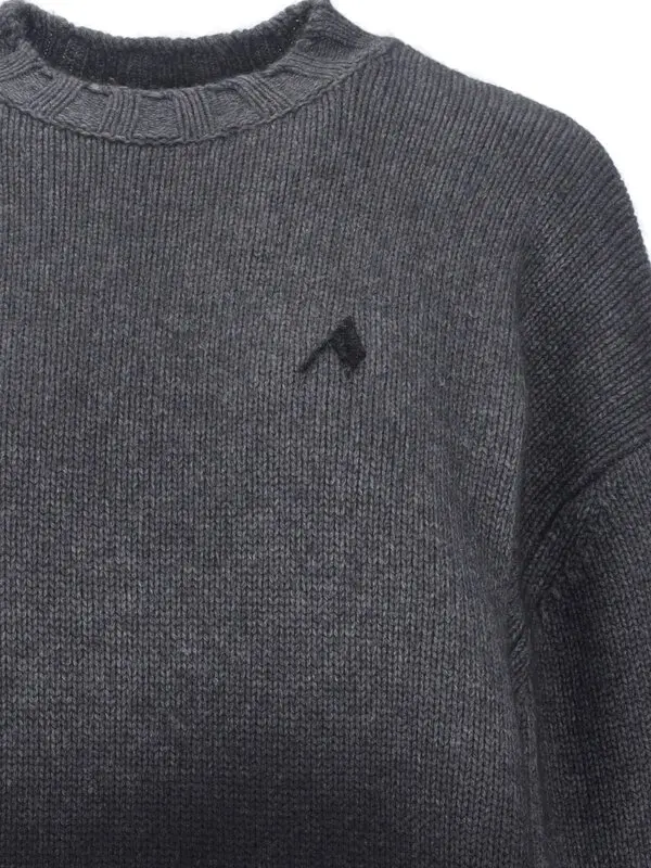 Attico Oversized Round-neck Jumper