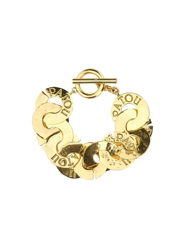 Patou Coins Link Bracelet - Gold