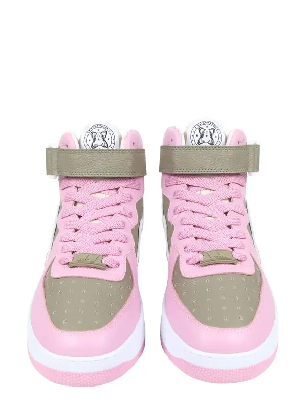 ENTERPRISE JAPAN Rocket Mid Top Sneakers - Pink