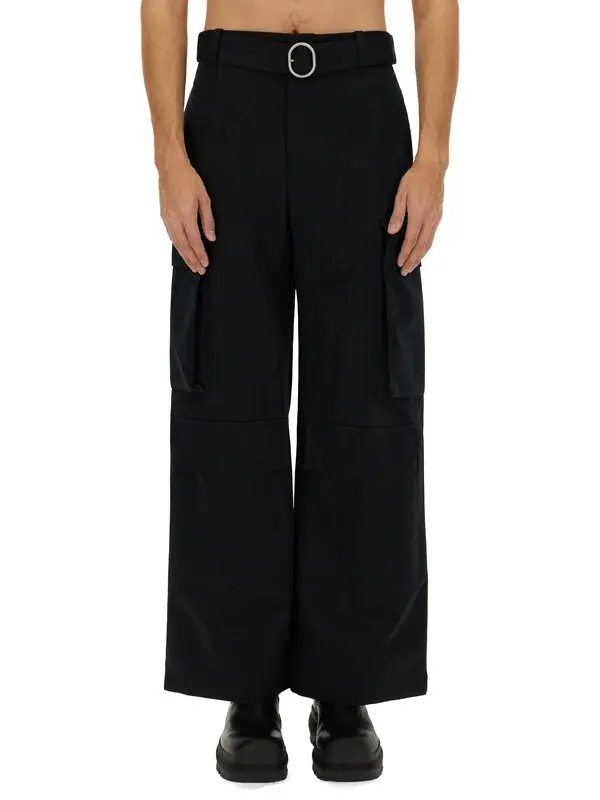 JIL SANDER Cargo Pants - Black