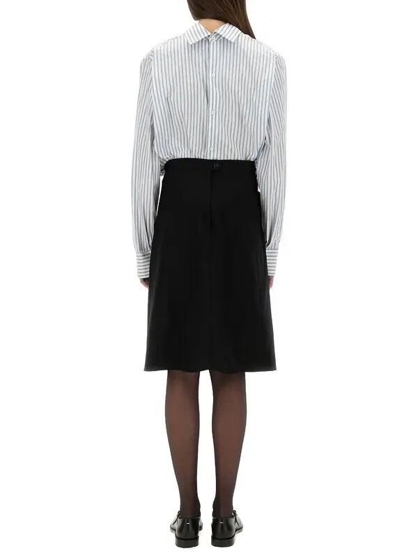 MAISON MARGIELA Inverted Striped Dress Shirt - Multicolour