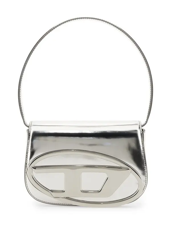 DIESEL® 1dr Shoulder Bag - Silver