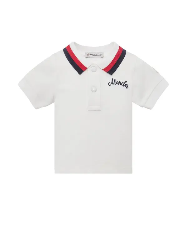 Moncler Polo - White