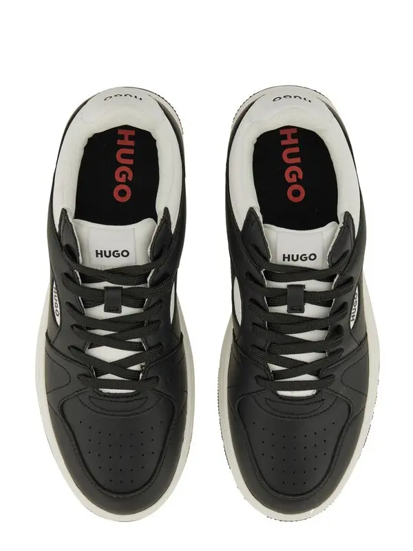 Hugo Leather Low Top Sneaker