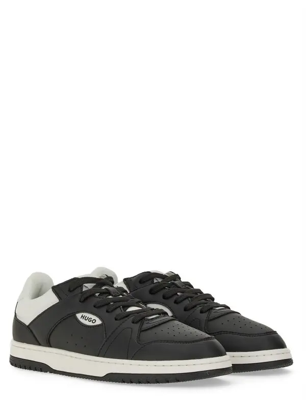Hugo Leather Low Top Sneaker
