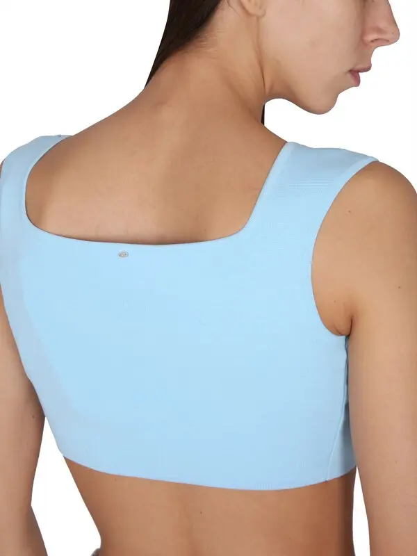 Max Mara Cropped Fit Top - Azure