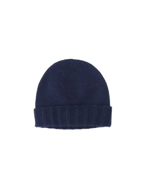 Loro Piana Cashmere Beanie - Blue