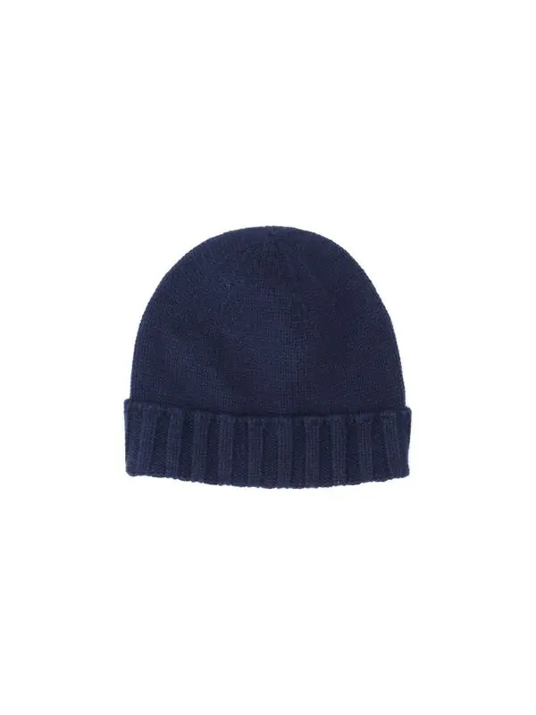 Loro Piana Cashmere Beanie - Blue