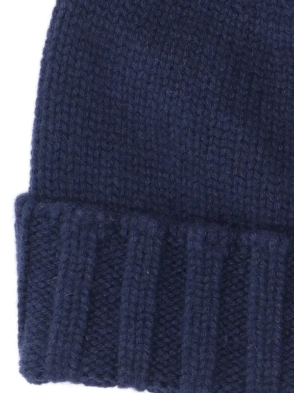 Loro Piana Cashmere Beanie - Blue