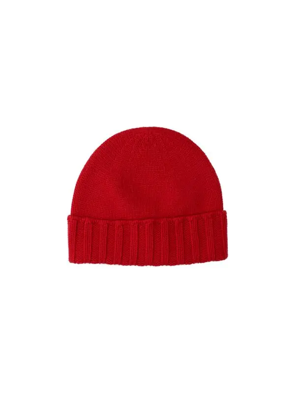 Loro Piana Cashmere Beanie - Red