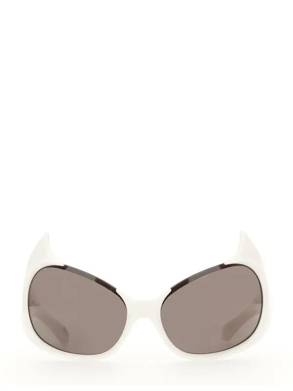 Balenciaga Gotham Cat Sunglasses - White