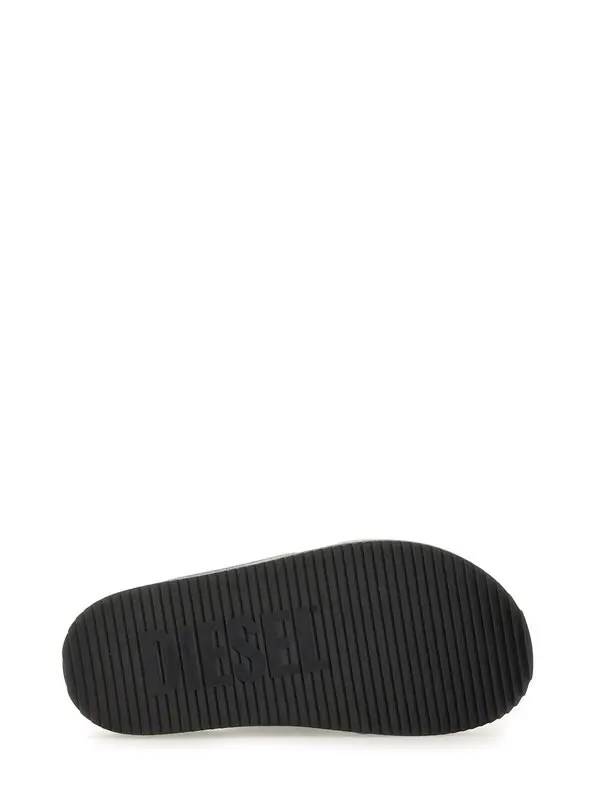 DIESEL® Criss-cross Slide Sandal - Blue