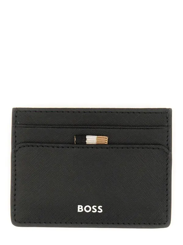 BOSS Leather Wallet - Black