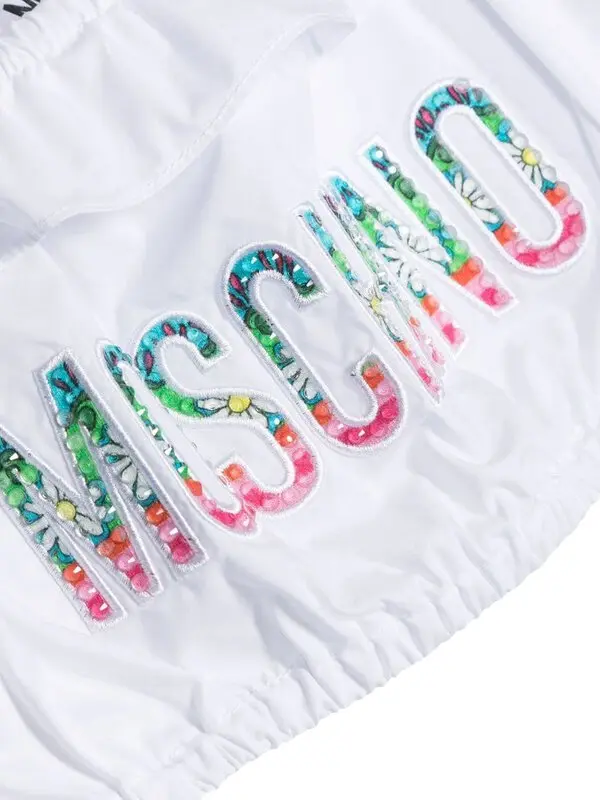 Moschino Headband Top With Logo Straps