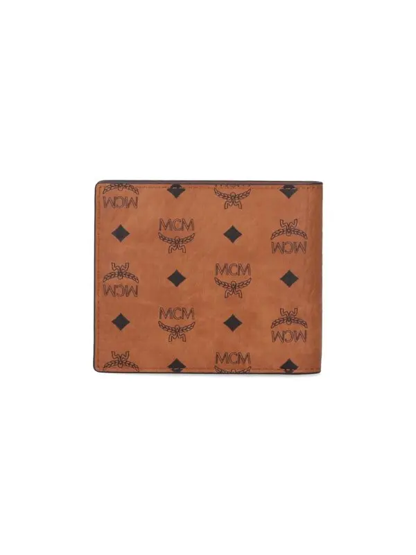 Mcm Visetos' Bi-fold Wallet
