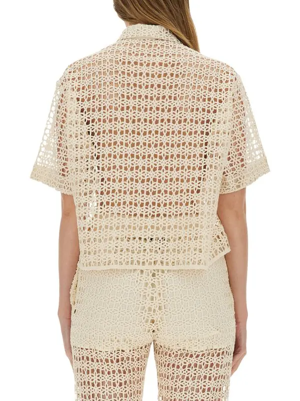 ALYSI Macramé Shirt