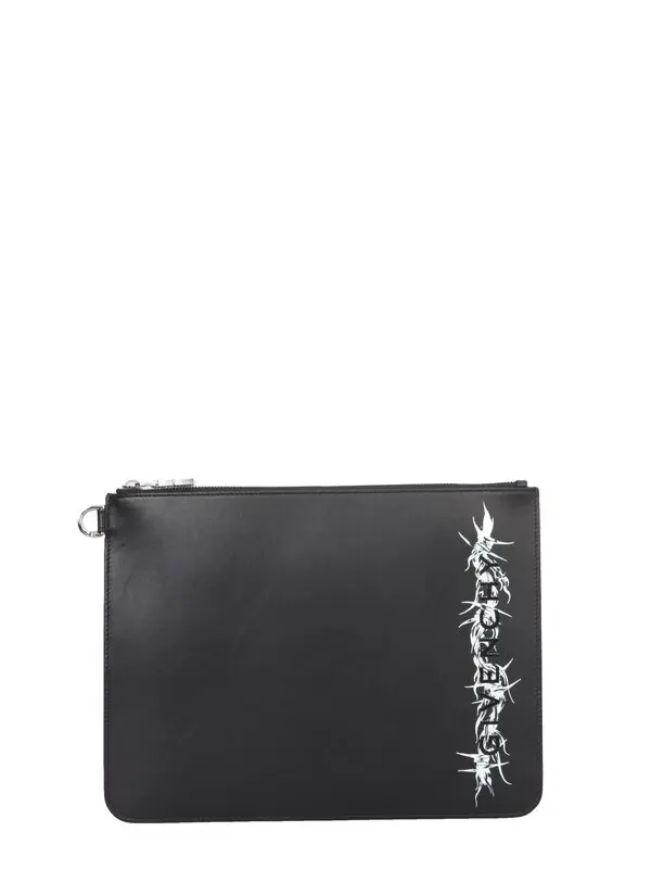 Givenchy Leather Pouch - Black