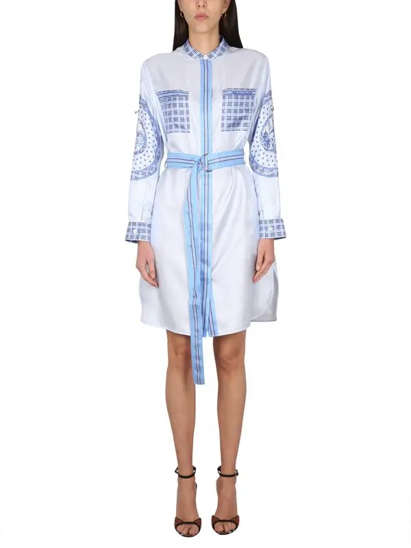 Burberry Silk Chemisier Dress