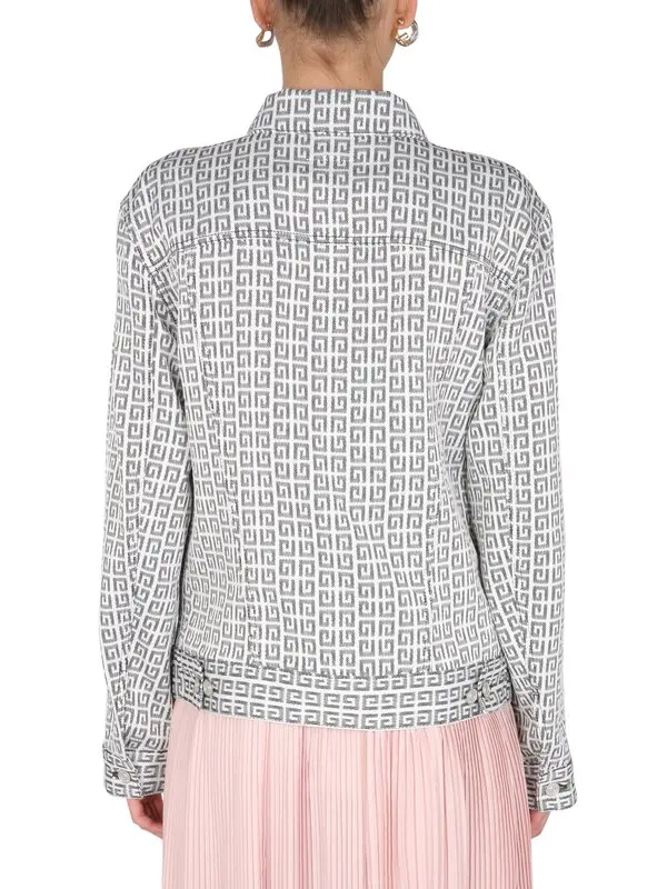 Givenchy 4g Jacquard Jacket - Grey