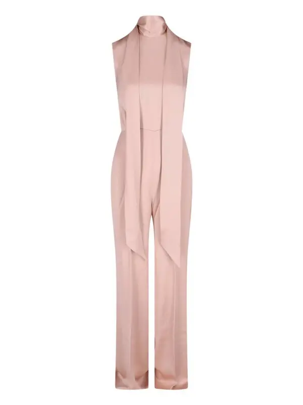 SA SU PHI Lavallière One-piece Jumpsuit - Pink
