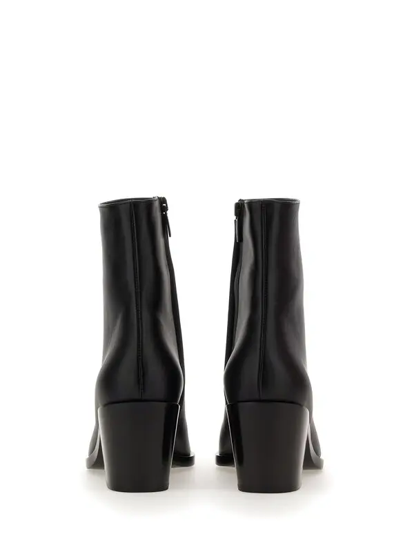 GIANVITO ROSSI Leather Ankle Boots