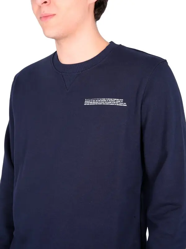BALLANTYNE Crewneck Sweatshirt With Chest Logo