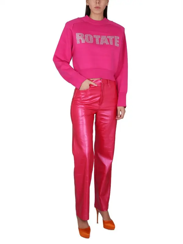 ROTATE BY BIRGER CHRISTENSEN Sweatshirt With Logo