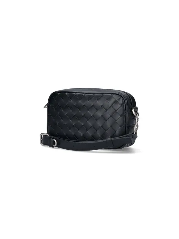 Bottega Veneta Woven Mini Camera Bag
