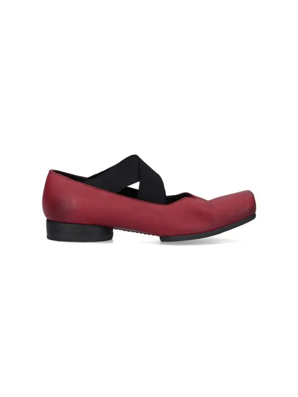 UMA WANG Heeled Ballet Flats - Red
