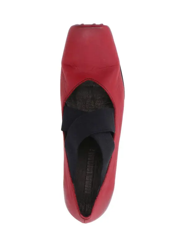 UMA WANG Heeled Ballet Flats - Red