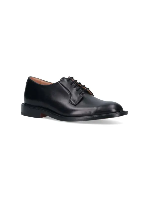TRICKER'S Robert Derby Shoes - Black