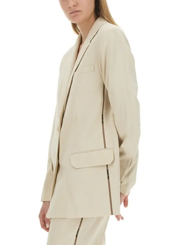Helmut Lang Tailored Jacket With Logo