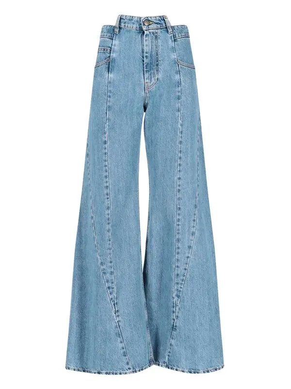 MAISON MARGIELA Décortiqué Wide Leg Jeans