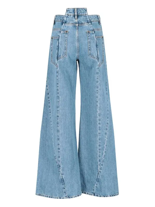 MAISON MARGIELA Décortiqué Wide Leg Jeans