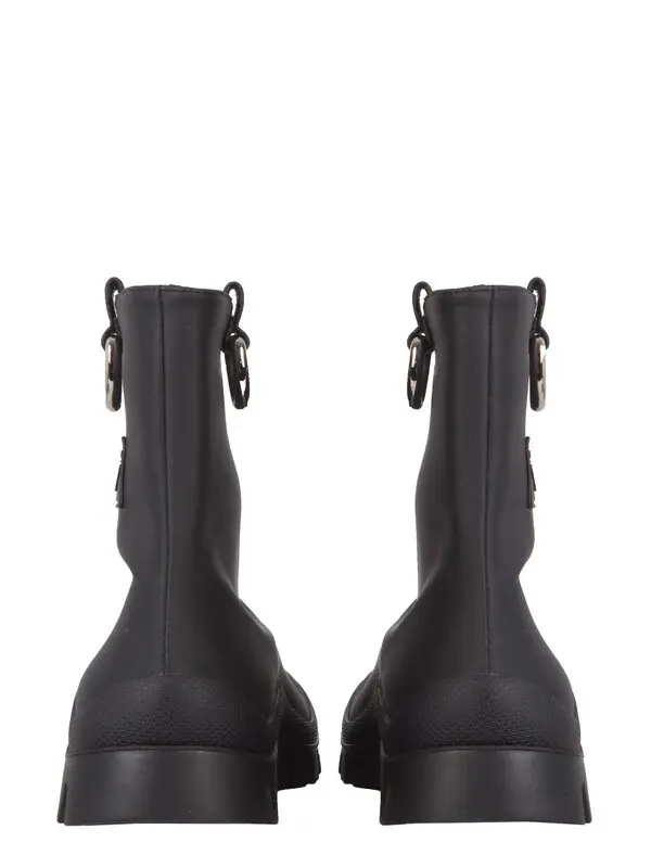 MSGM Ankle Rain Boots - Black