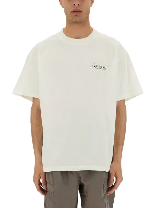 REPRESENT Owners Club Script" T-shirt