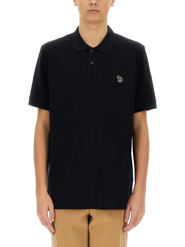 Paul Smith Zebra" Polo - Blue