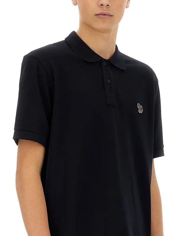 Paul Smith Zebra" Polo - Blue