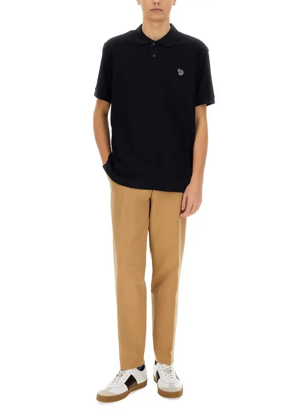Paul Smith Zebra" Polo - Blue